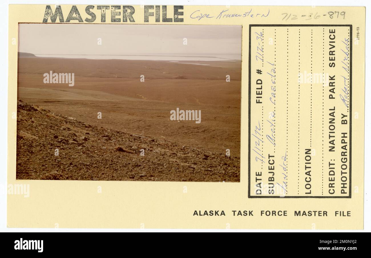 Arctic coastal tundra. Alaska Task Force Photographs Stock Photo - Alamy