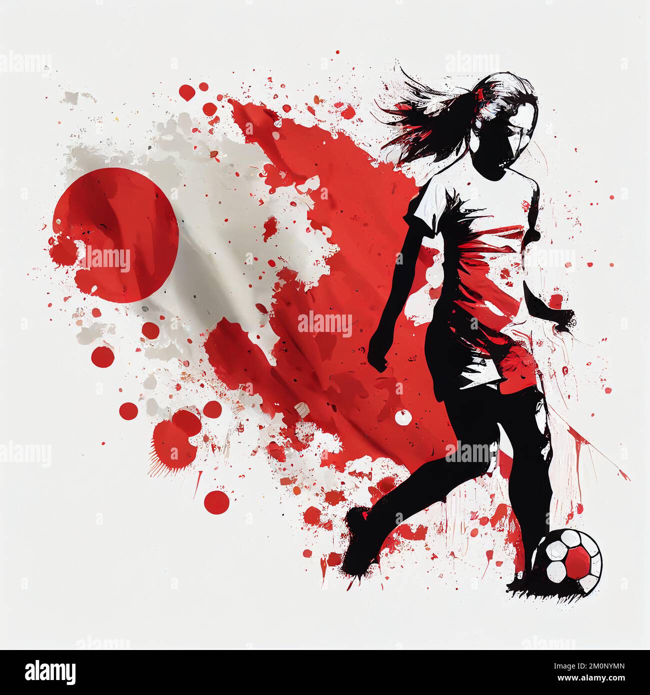 Female japanese soccer player hi-res stock photography and images - Alamy