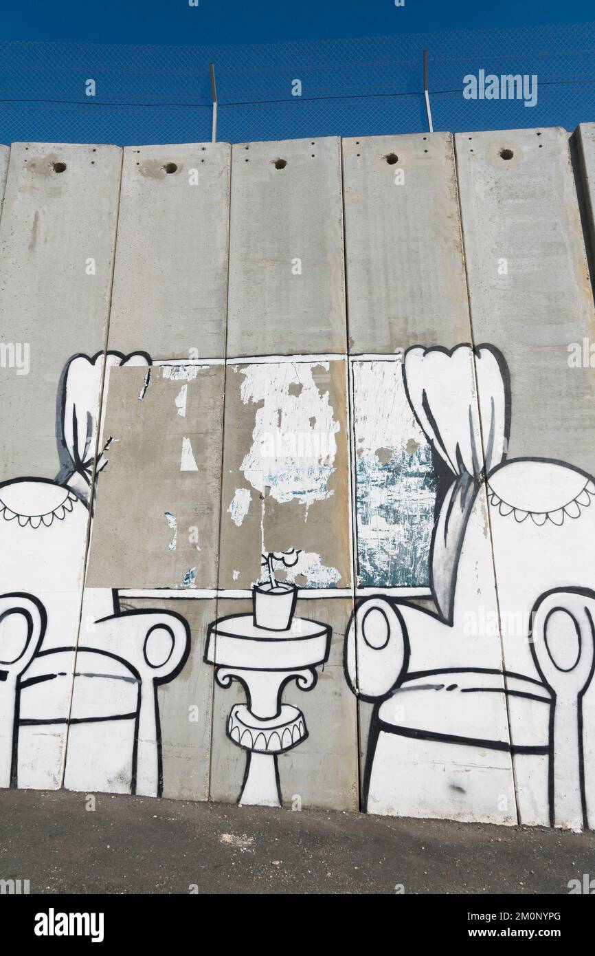 Banksy Wailing Wall