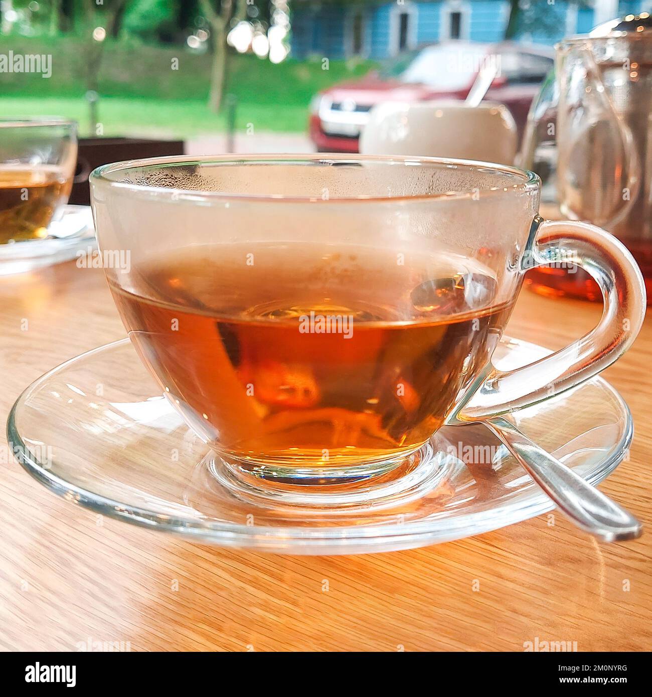 Kettle glass tea stands hi-res stock photography and images - Alamy