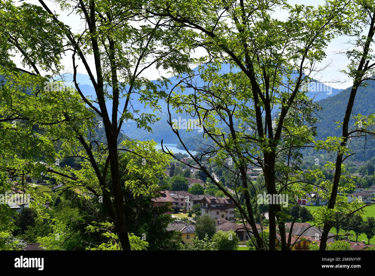 Lago di Ledro Stock Photo - Alamy