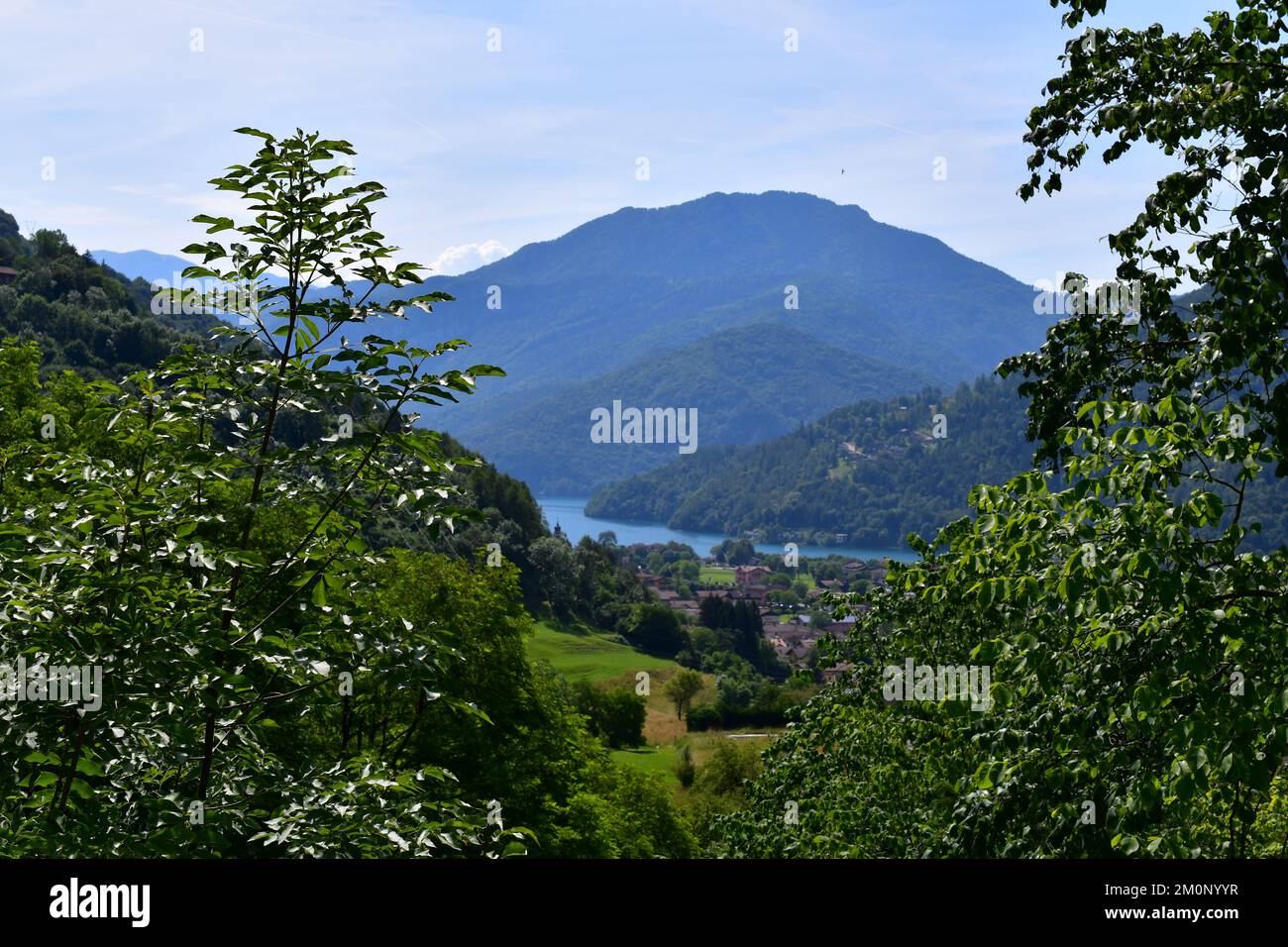 Lago di Ledro Stock Photo - Alamy