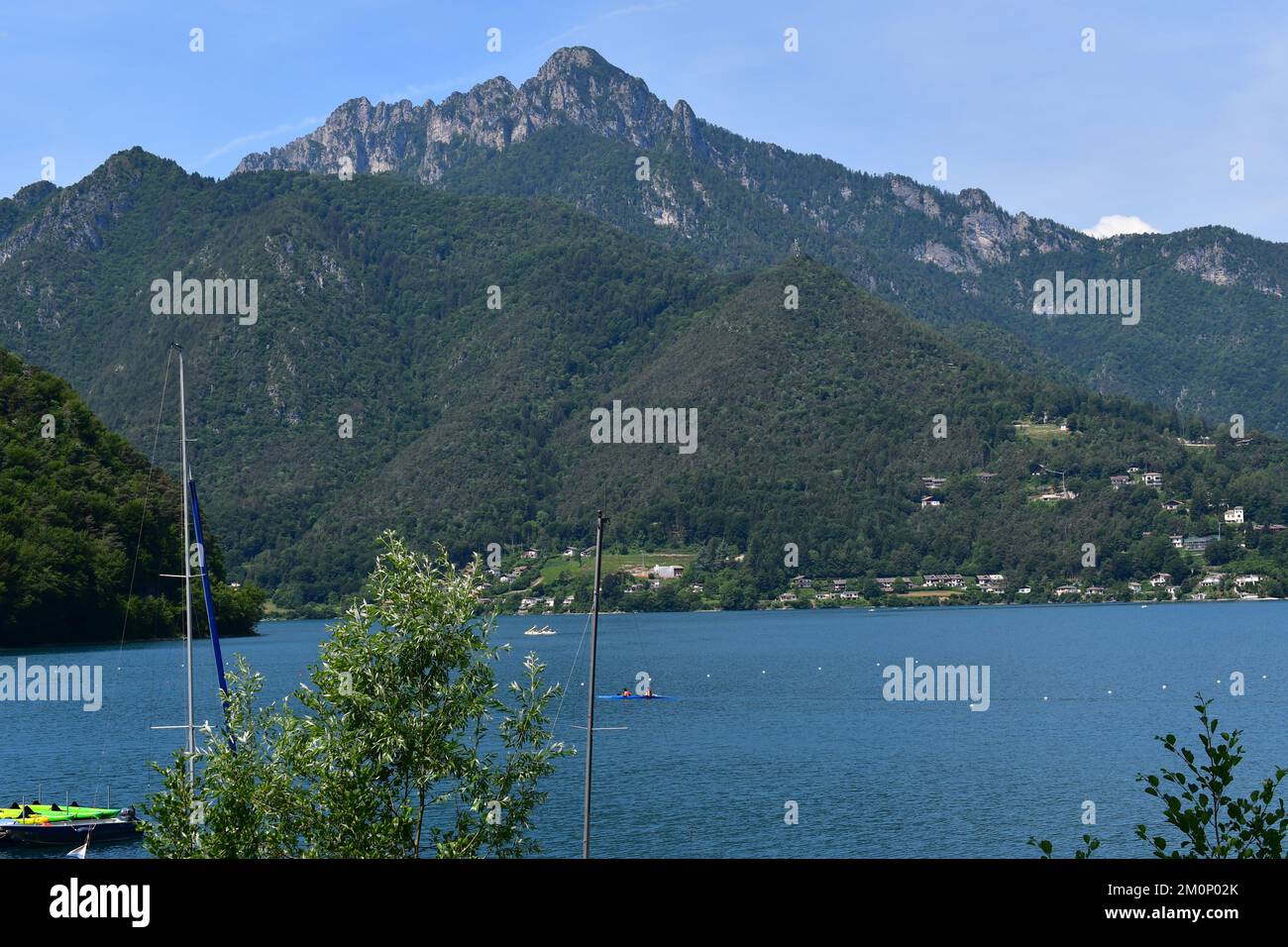 Lago di Ledro Stock Photo - Alamy