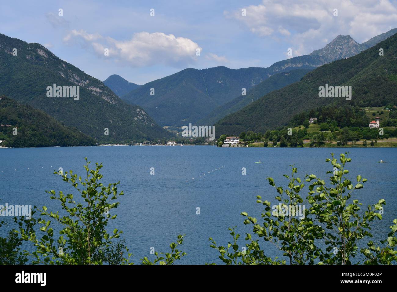 Lago di Ledro Stock Photo - Alamy