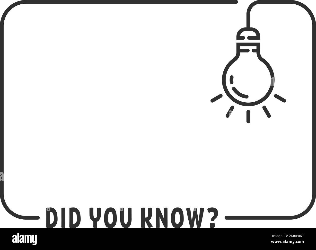 Know bulb icon trivia hi-res stock photography and images - Alamy