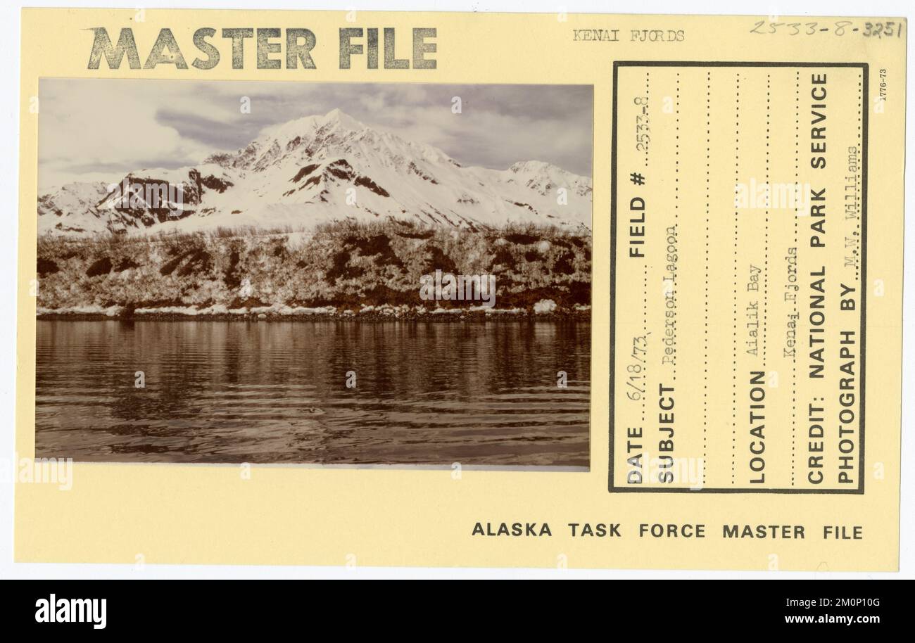 Pederson Lagoon. Alaska Task Force Photographs Stock Photo - Alamy