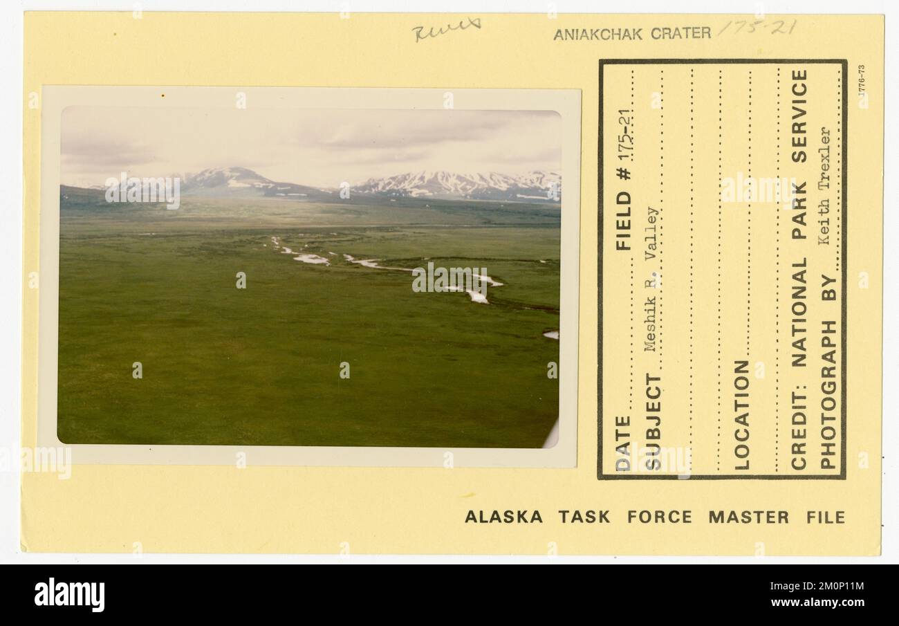 Meshik River Valley. Alaska Task Force Photographs Stock Photo - Alamy