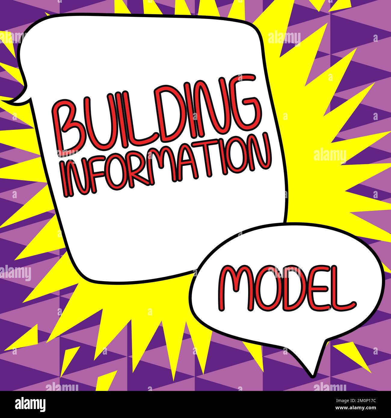 Hand writing sign Building Information Model. Business idea process of ...