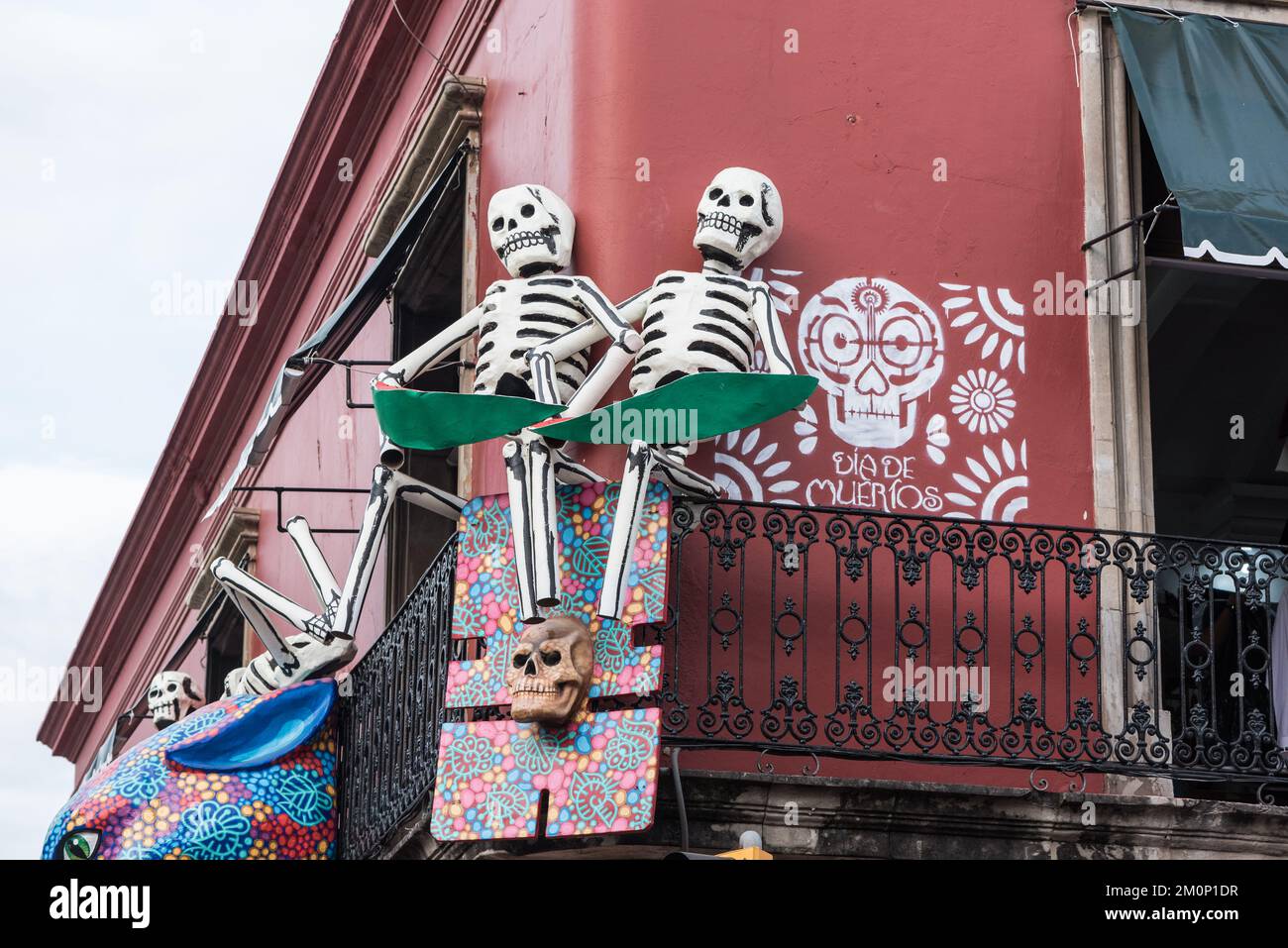 Skeletons (day of the dead), Oaxaca, Mexico Stock Photo - Alamy