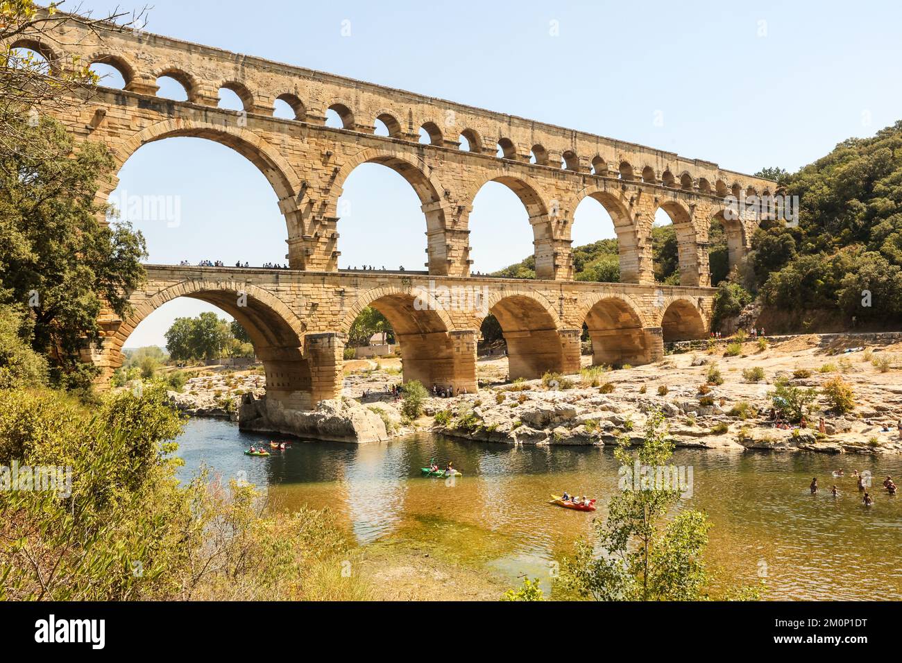 Pont du Gard,famous,Roman,aquaduct,bridge,UNESCO,World Heritage site ...