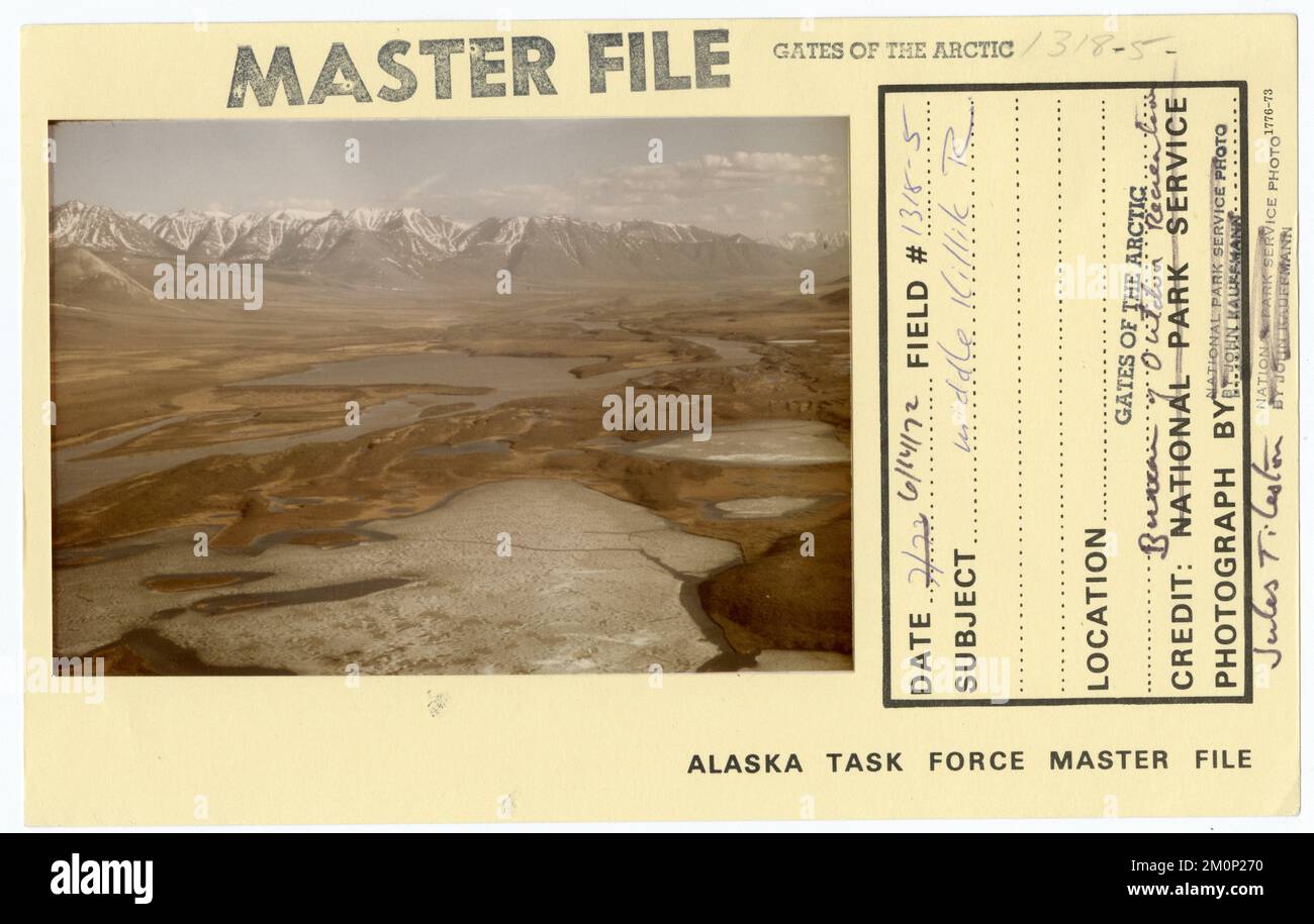 Middle Killik River. Alaska Task Force Photographs Stock Photo - Alamy