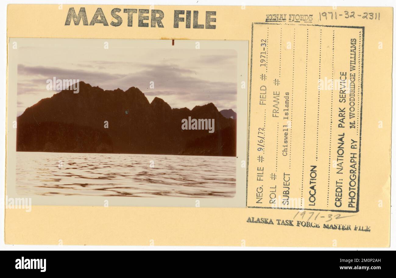 Chiswell Islands. Alaska Task Force Photographs Stock Photo - Alamy