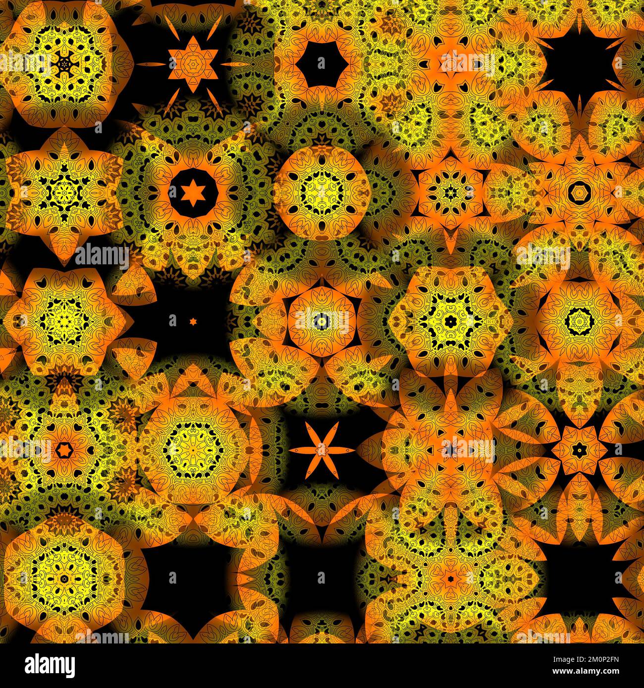 Abstract Computer generated Fractal design. A fractal is a never-ending ...