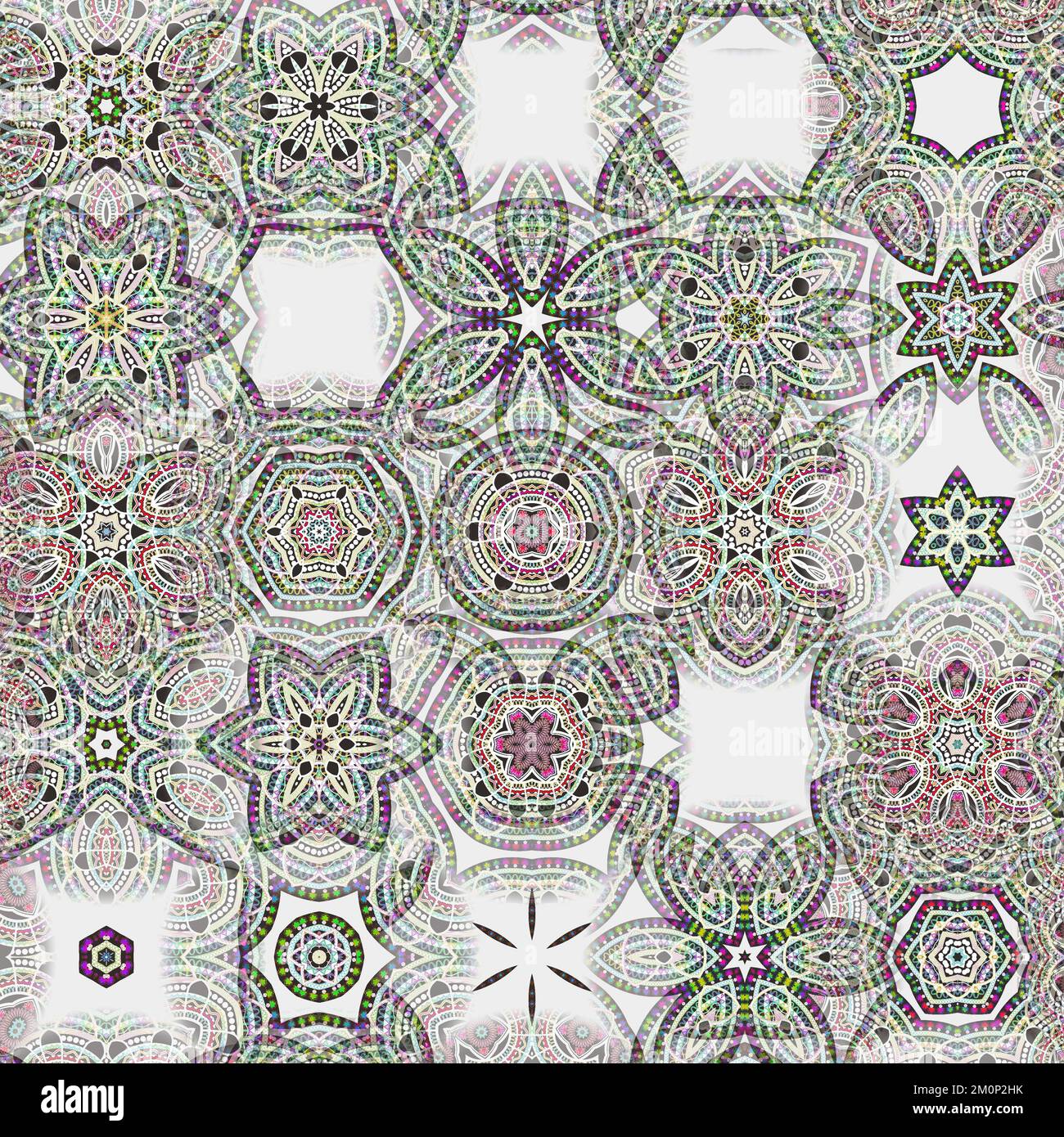 Abstract Computer generated Fractal design. A fractal is a never-ending ...