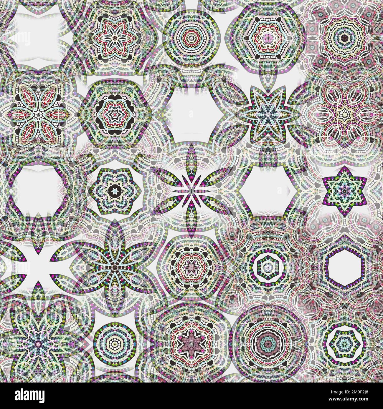 Abstract Computer generated Fractal design. A fractal is a never-ending ...