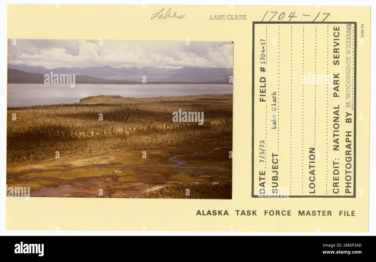 Lake Clark. Alaska Task Force Photographs Stock Photo - Alamy