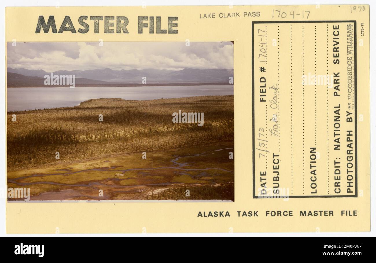 Lake Clark. Alaska Task Force Photographs Stock Photo - Alamy
