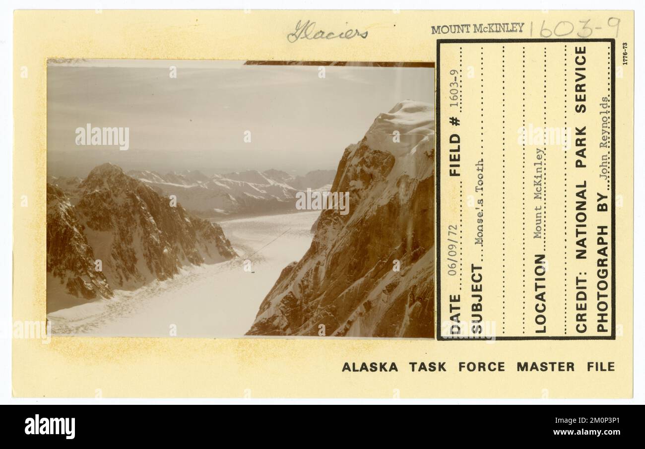 Moose's Tooth. Alaska Task Force Photographs Stock Photo - Alamy