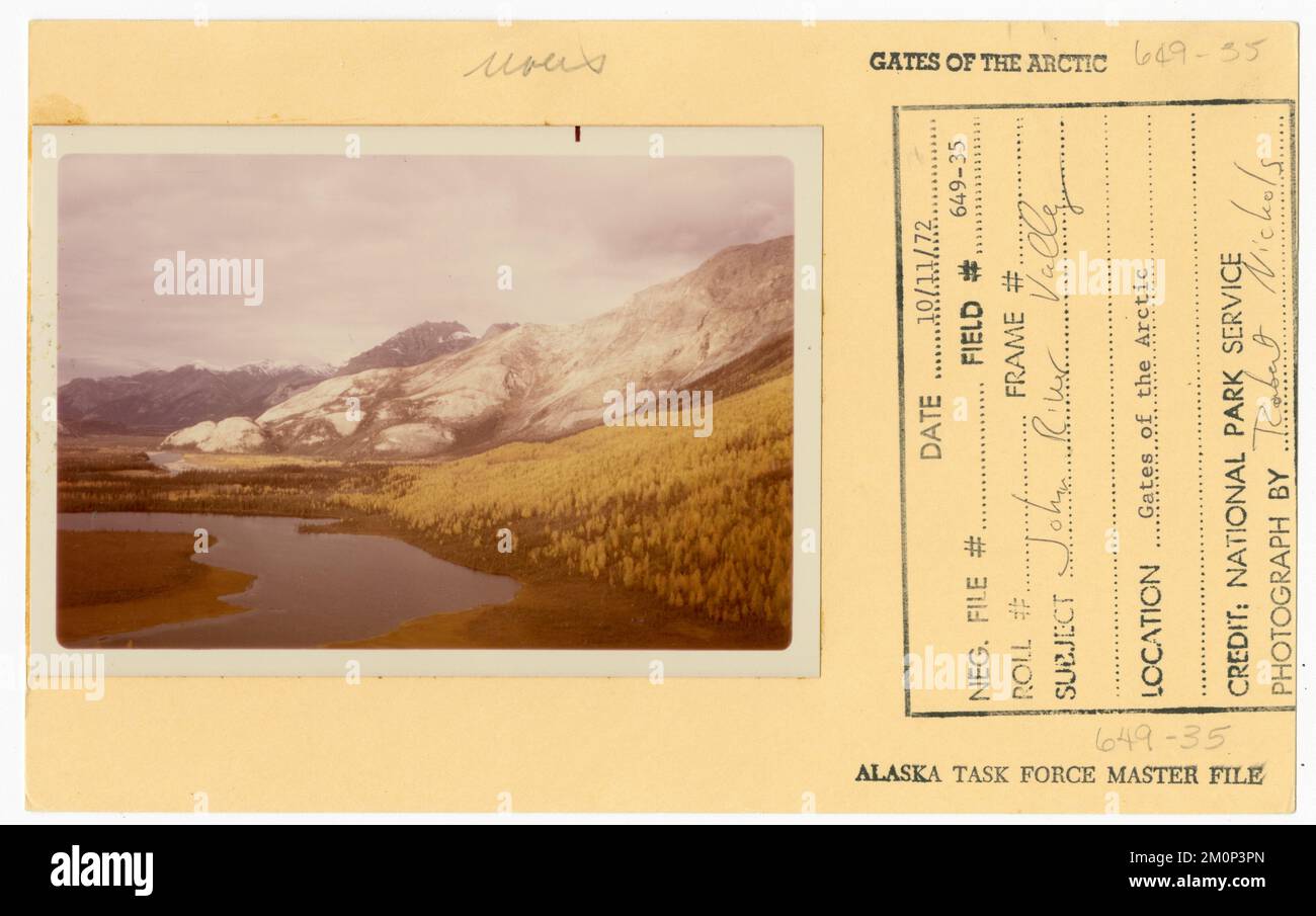 John River Valley. Alaska Task Force Photographs Stock Photo - Alamy