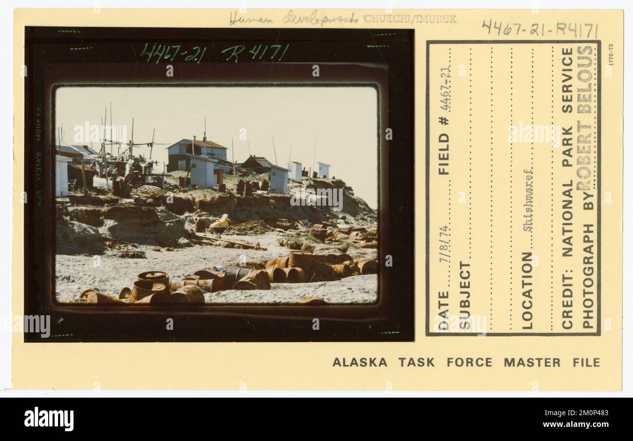 Shishmaref. Alaska Task Force Photographs Stock Photo - Alamy