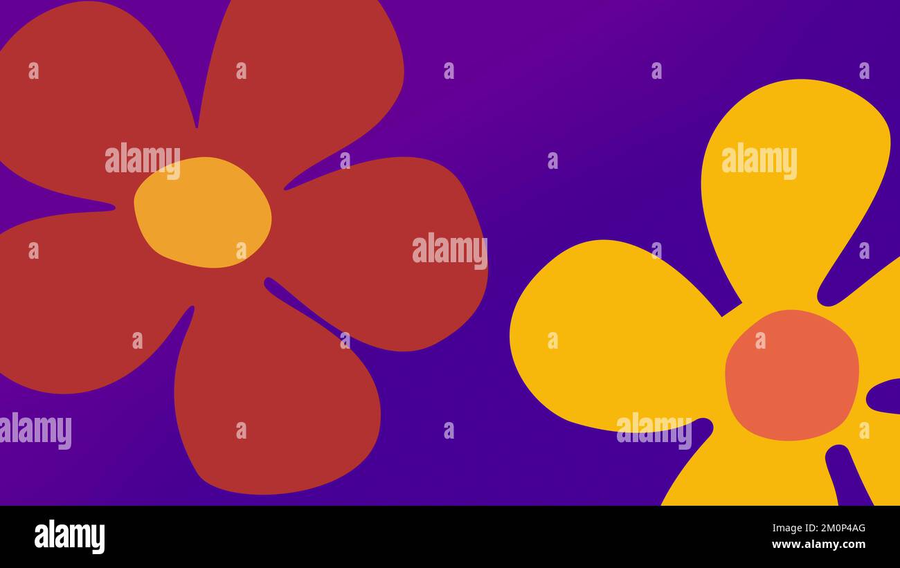 Seamless blooming abstract botanical flower background animation Stock ...