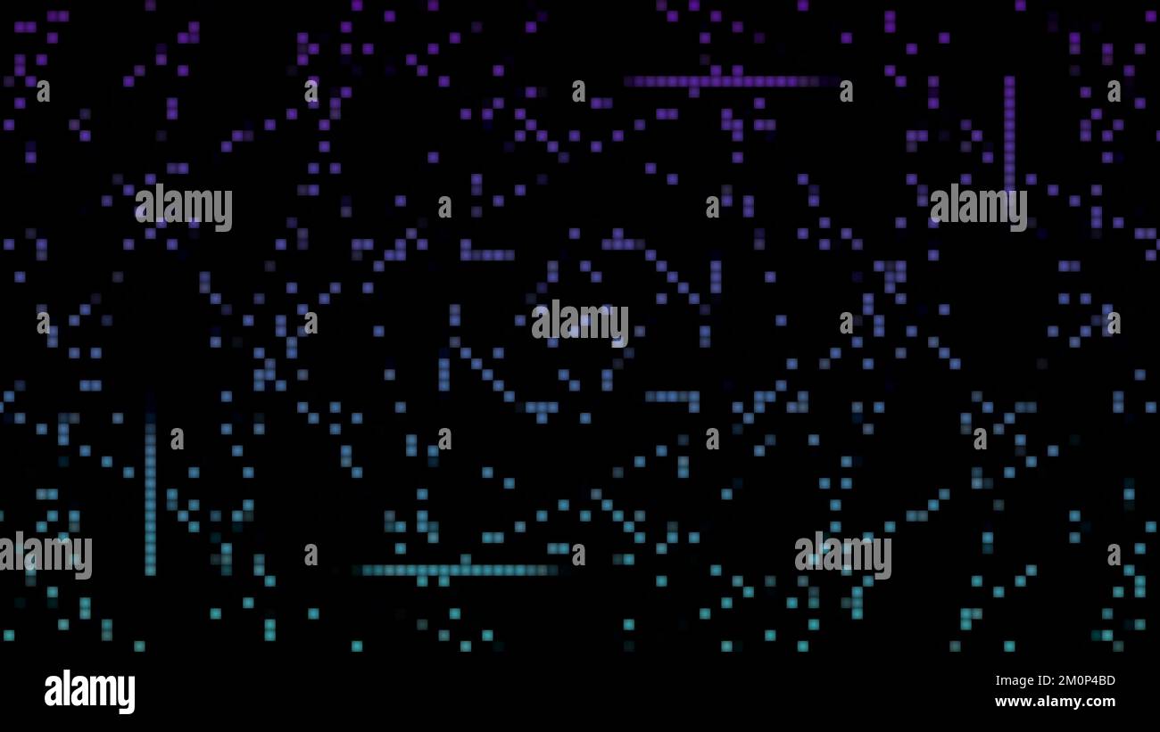 Casual 8 bit dots pixel 80s highlight cyberpunk dreamy iridescent ...