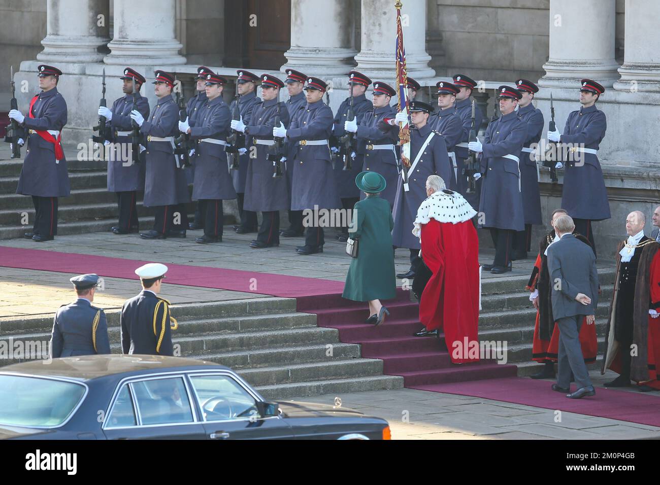 Filming for The Crown Stock Photo - Alamy