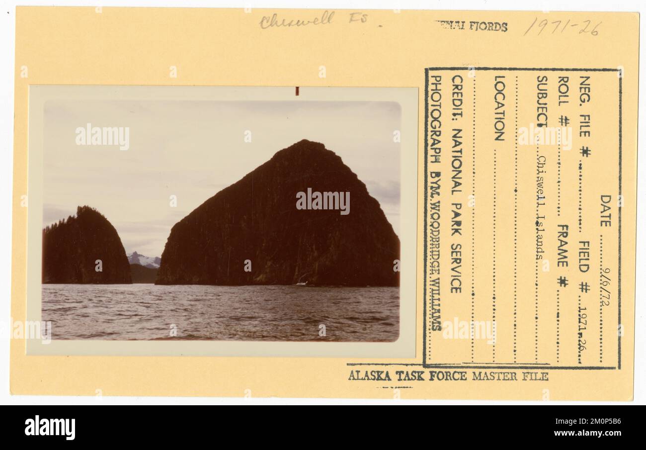 Chiswell Islands. Alaska Task Force Photographs Stock Photo - Alamy