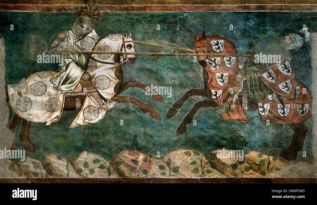 Sala di dante san gimignano hi-res stock photography and images - Alamy