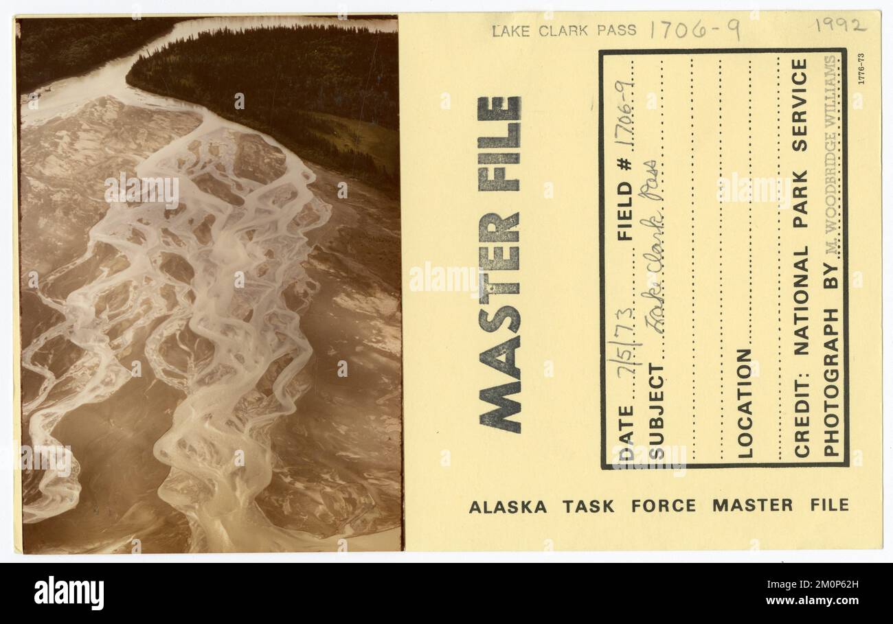 Lake Clark Pass. Alaska Task Force Photographs Stock Photo - Alamy