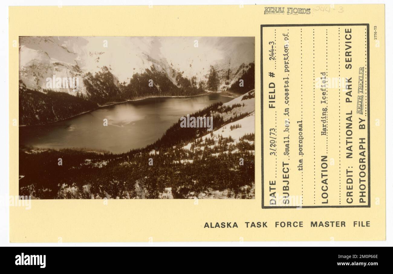 Small bay in coastal portion of the proposal. Alaska Task Force ...