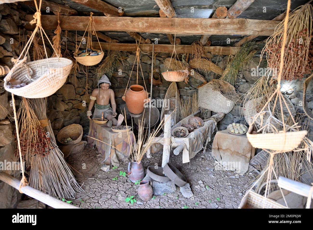 Representation of living quarterer in tourist attraction of “Mundo ...