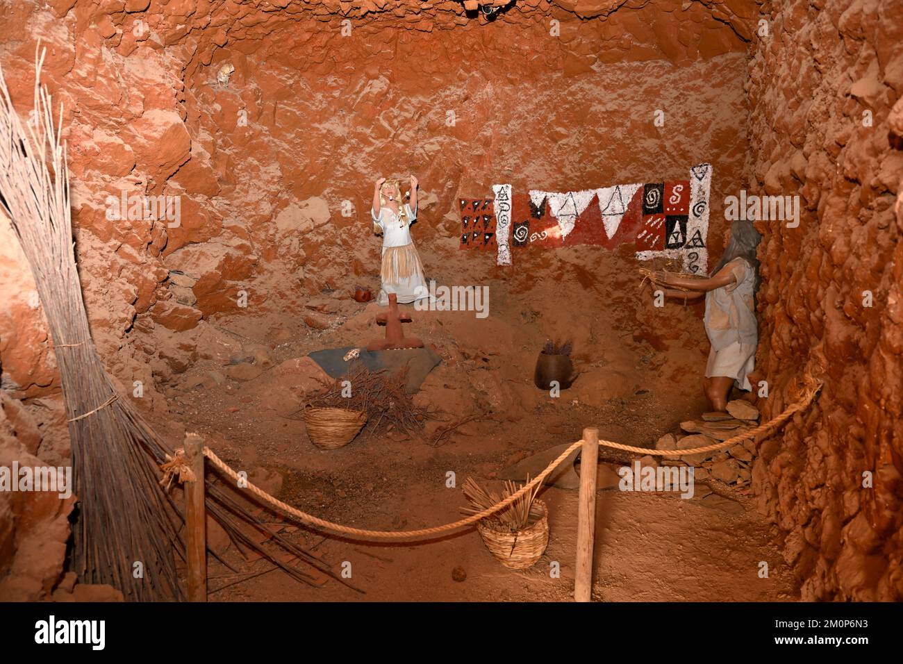 Representation of living quarterer in tourist attraction of “Mundo ...