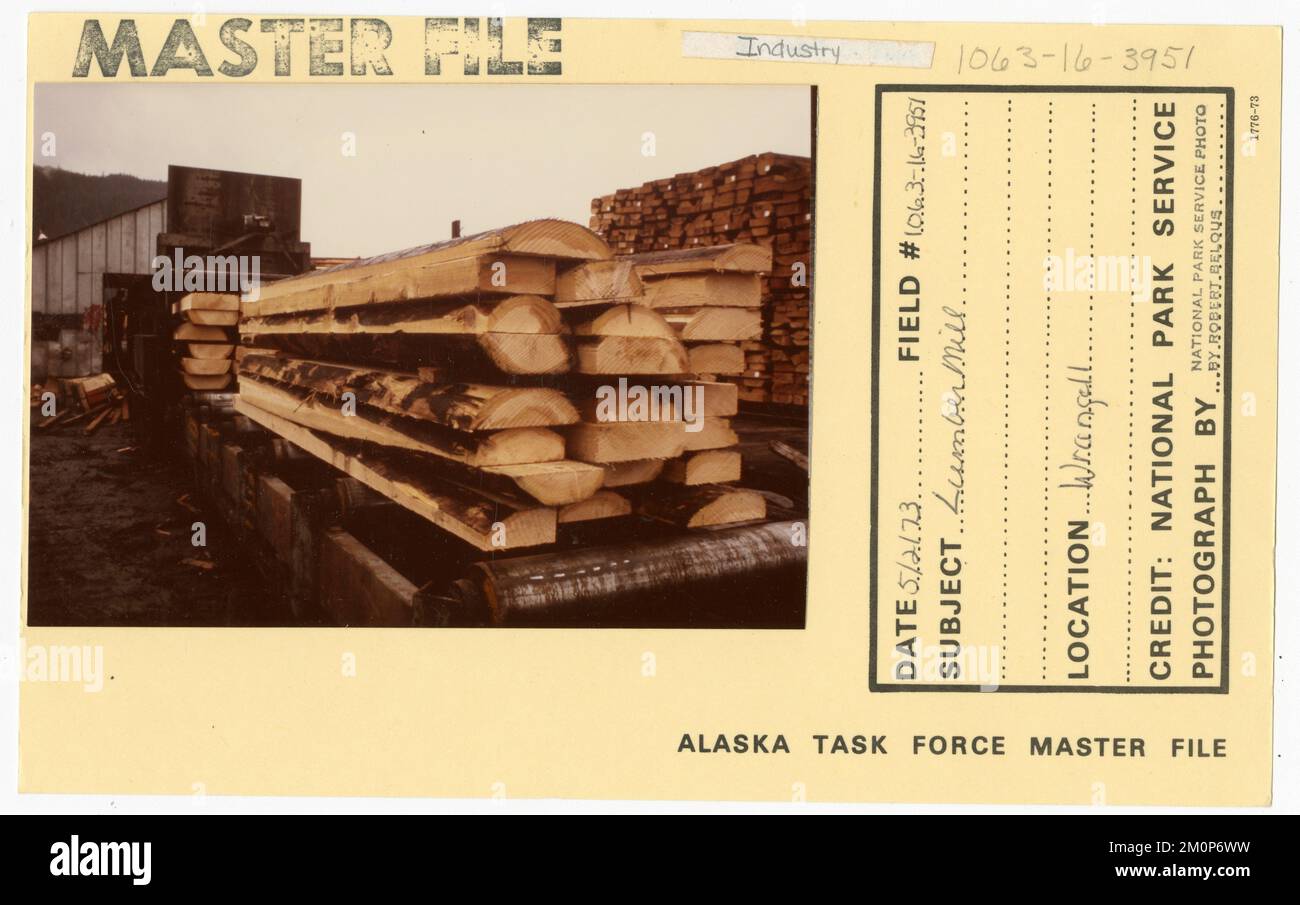 Sawmill lumber Cut Out Stock Images & Pictures - Alamy