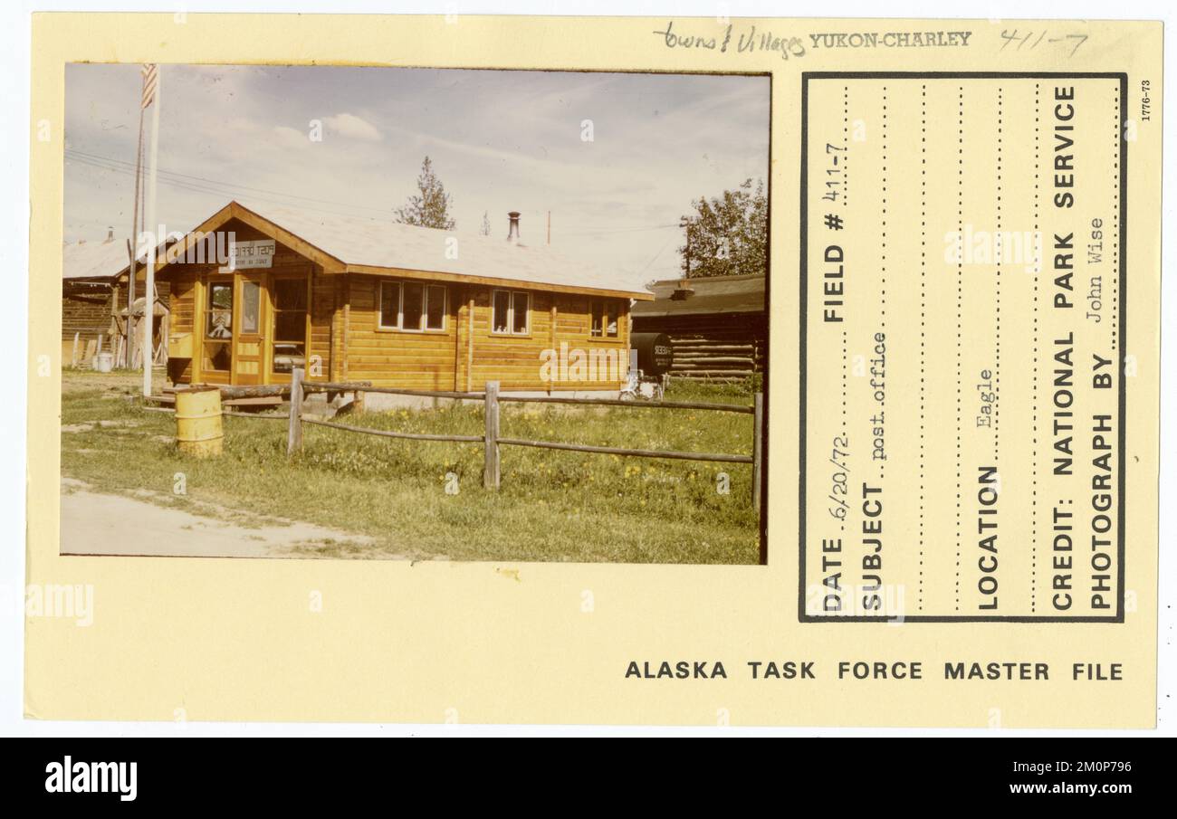 Post Office. Alaska Task Force Photographs Stock Photo - Alamy