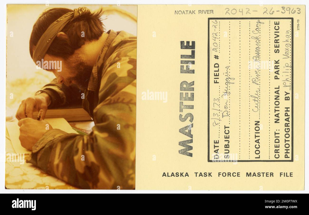 Don Huggins. Alaska Task Force Photographs Stock Photo - Alamy