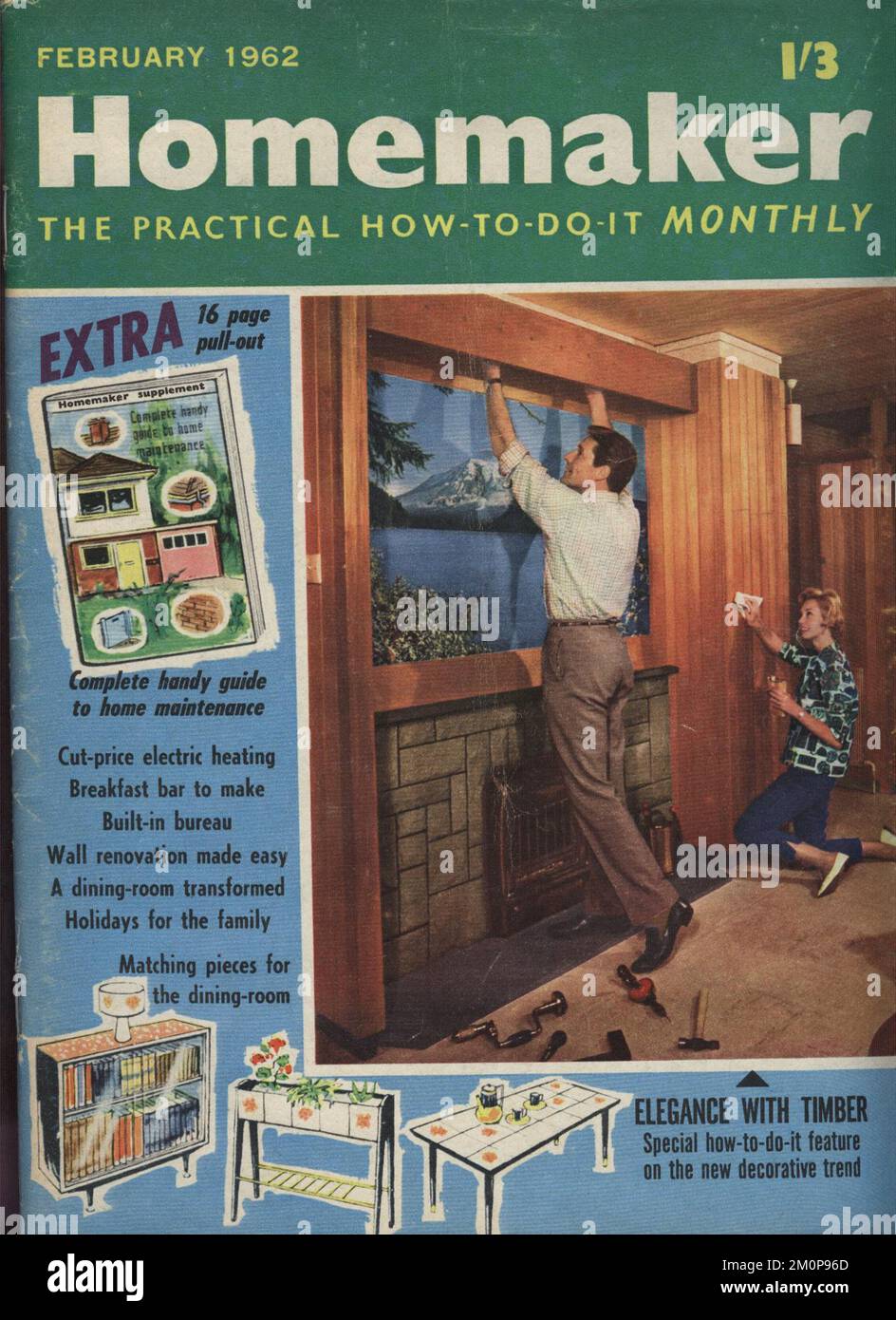 1960 do it yourself magazine cover hi-res stock photography and images ...