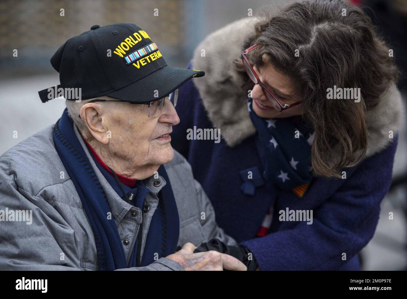 Washington, United States. 07th Dec, 2022. World War II Veteran Ralph ...
