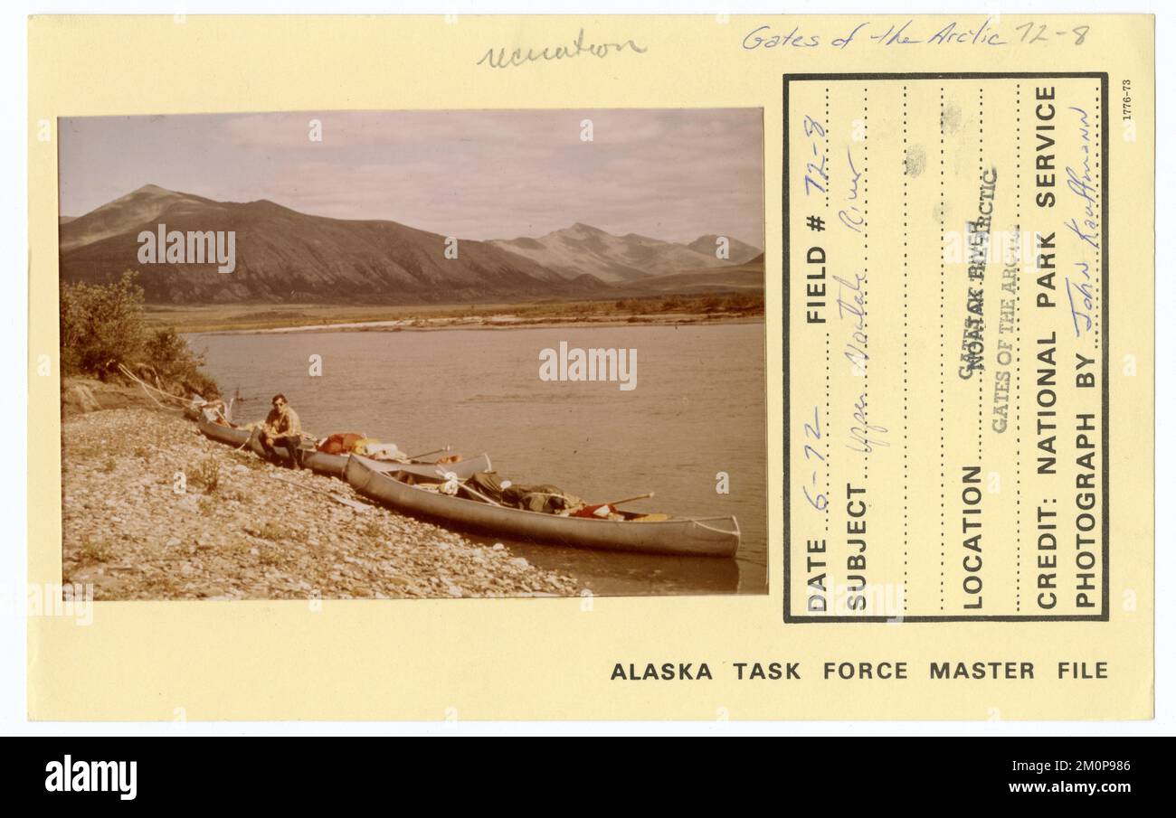 Upper Noatak River. Alaska Task Force Photographs Stock Photo - Alamy