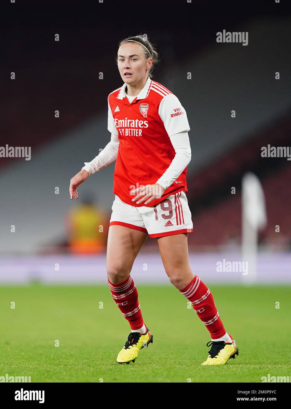 Arsenal's Caitlin Foord during the UEFA Women's Champions League Group ...