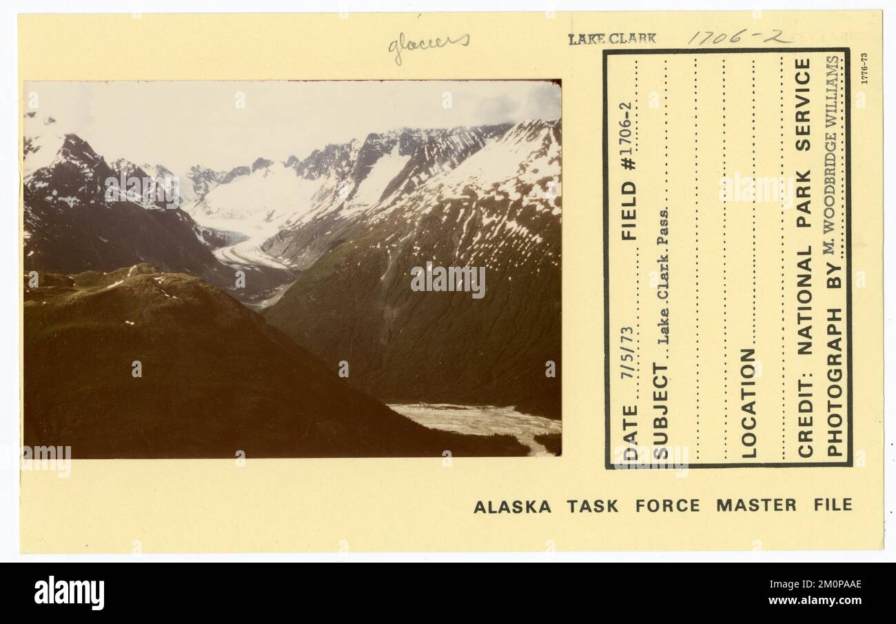 Lake Clark Pass. Alaska Task Force Photographs Stock Photo - Alamy