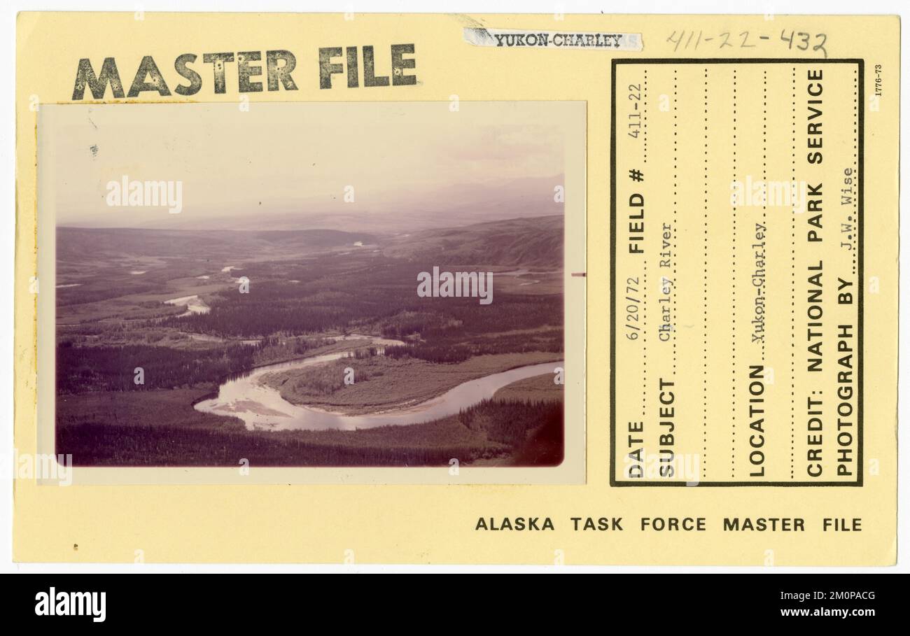 Charley River. Alaska Task Force Photographs Stock Photo - Alamy