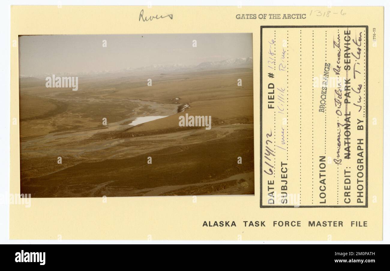 Lower Killik River. Alaska Task Force Photographs Stock Photo - Alamy