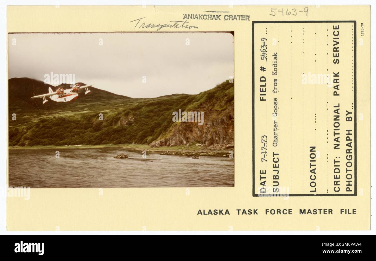 Charter Goose from Kodiak. Alaska Task Force Photographs Stock Photo ...