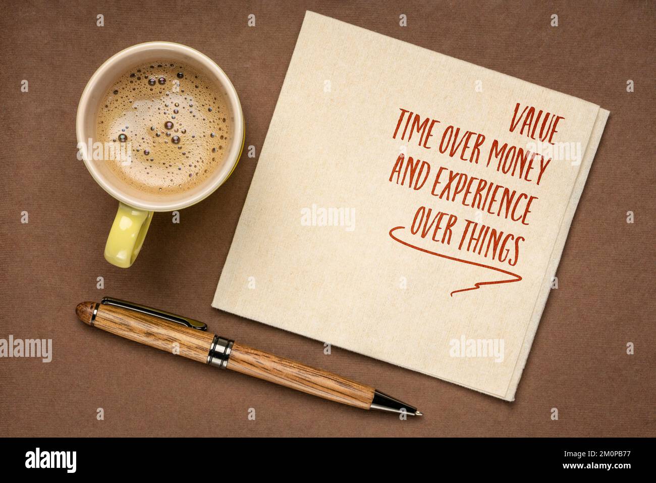 value time over money and experience over things - inspirational ...