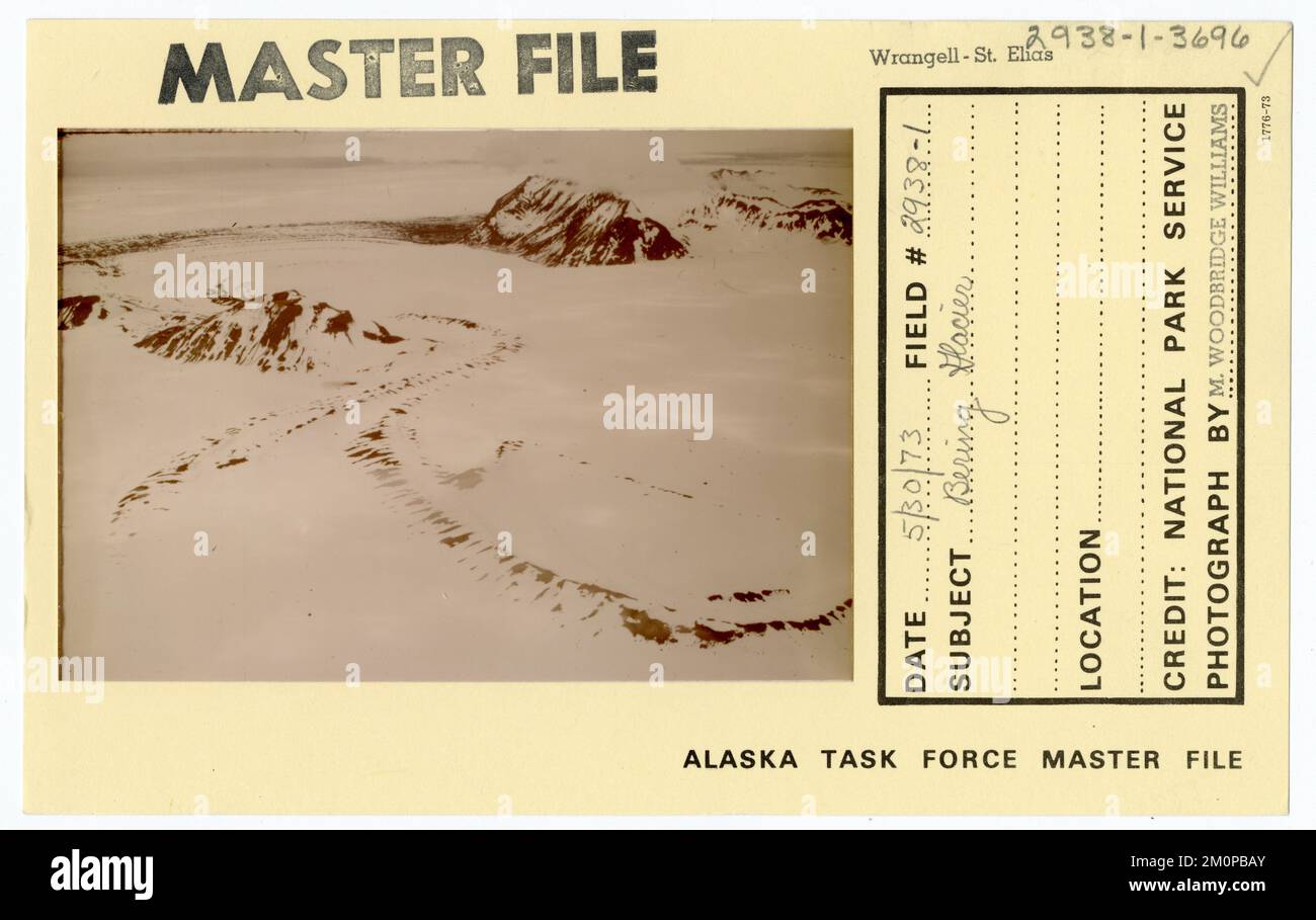 Bering Glacier. Alaska Task Force Photographs Stock Photo - Alamy