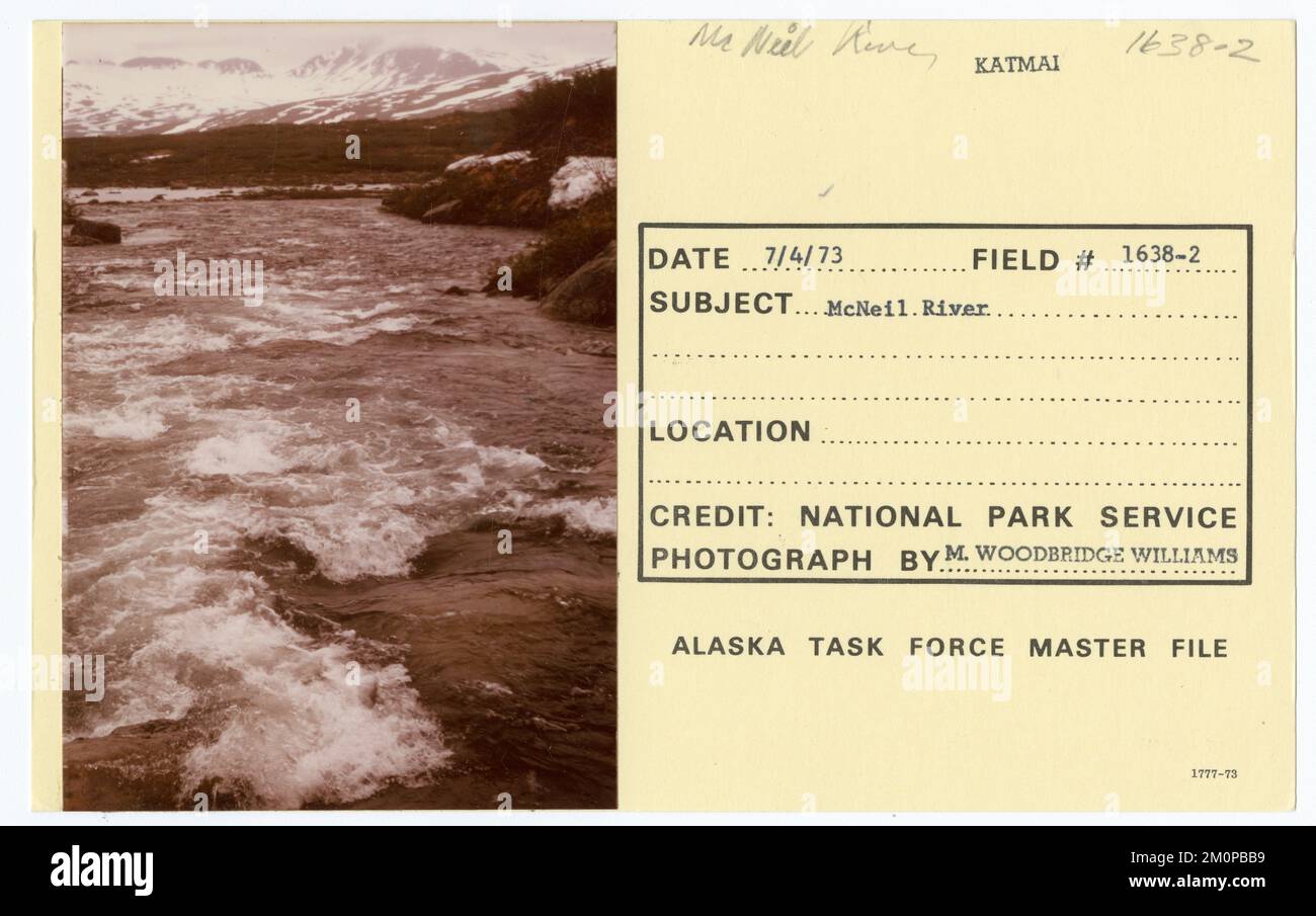 McNeil River. Alaska Task Force Photographs Stock Photo - Alamy