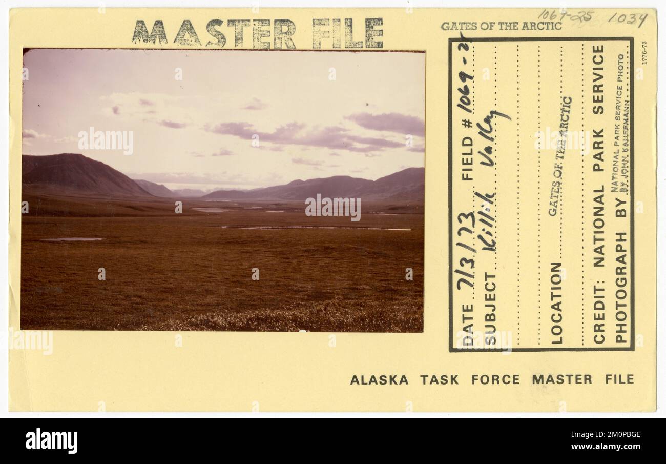 Killik Valley. Alaska Task Force Photographs Stock Photo - Alamy