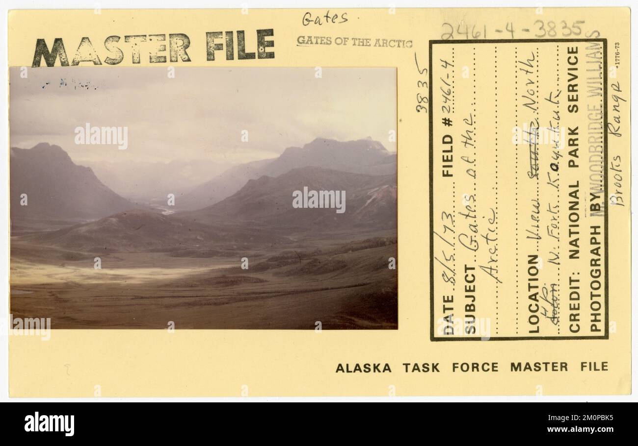 Gates of the Arctic. Alaska Task Force Photographs Stock Photo - Alamy