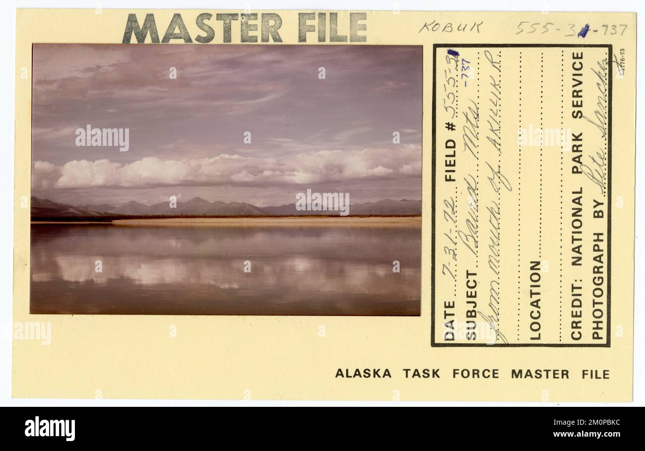Baird Mountains from mouth of Akillik River. Alaska Task Force ...